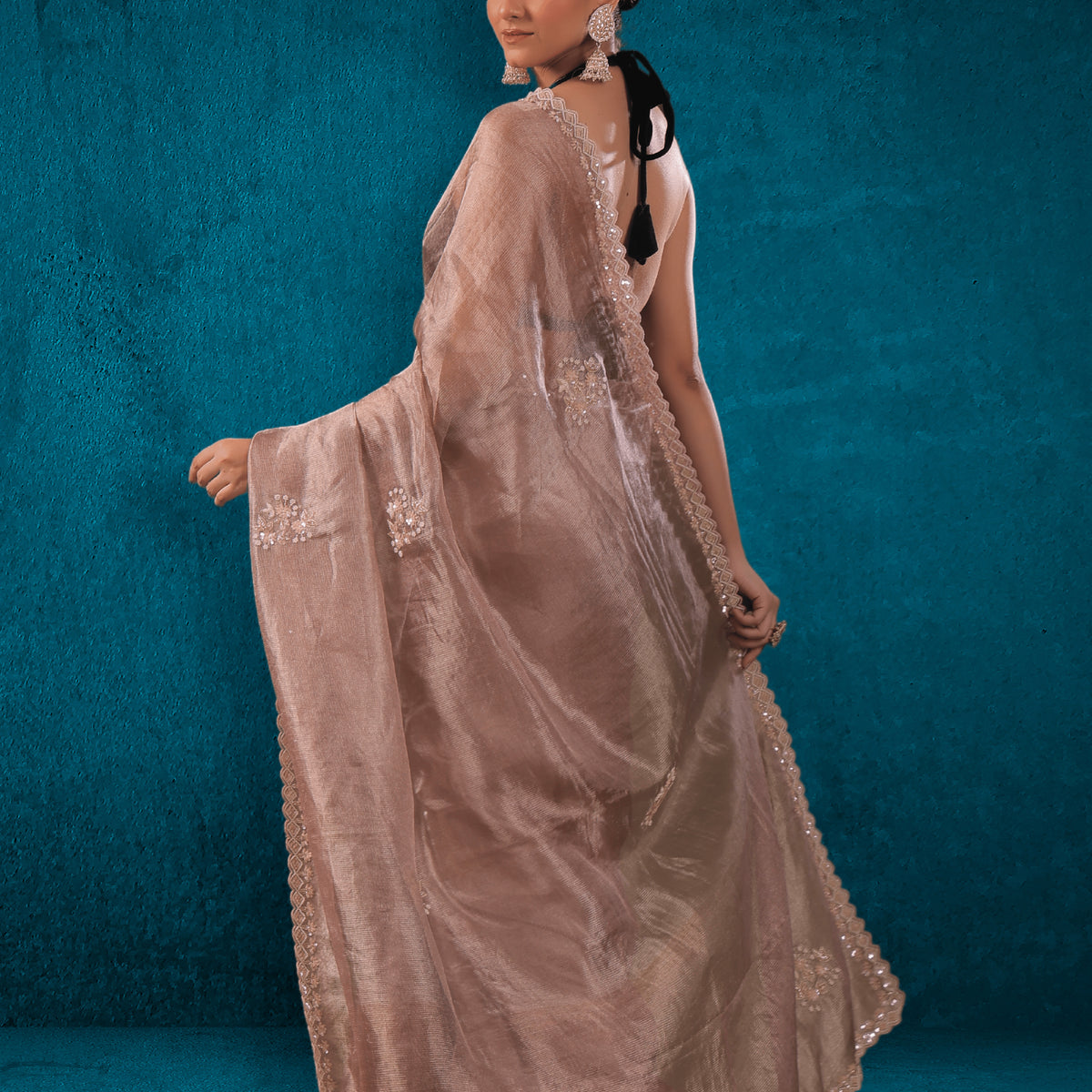 Tissue Zardosi work – Ethnic Boutique